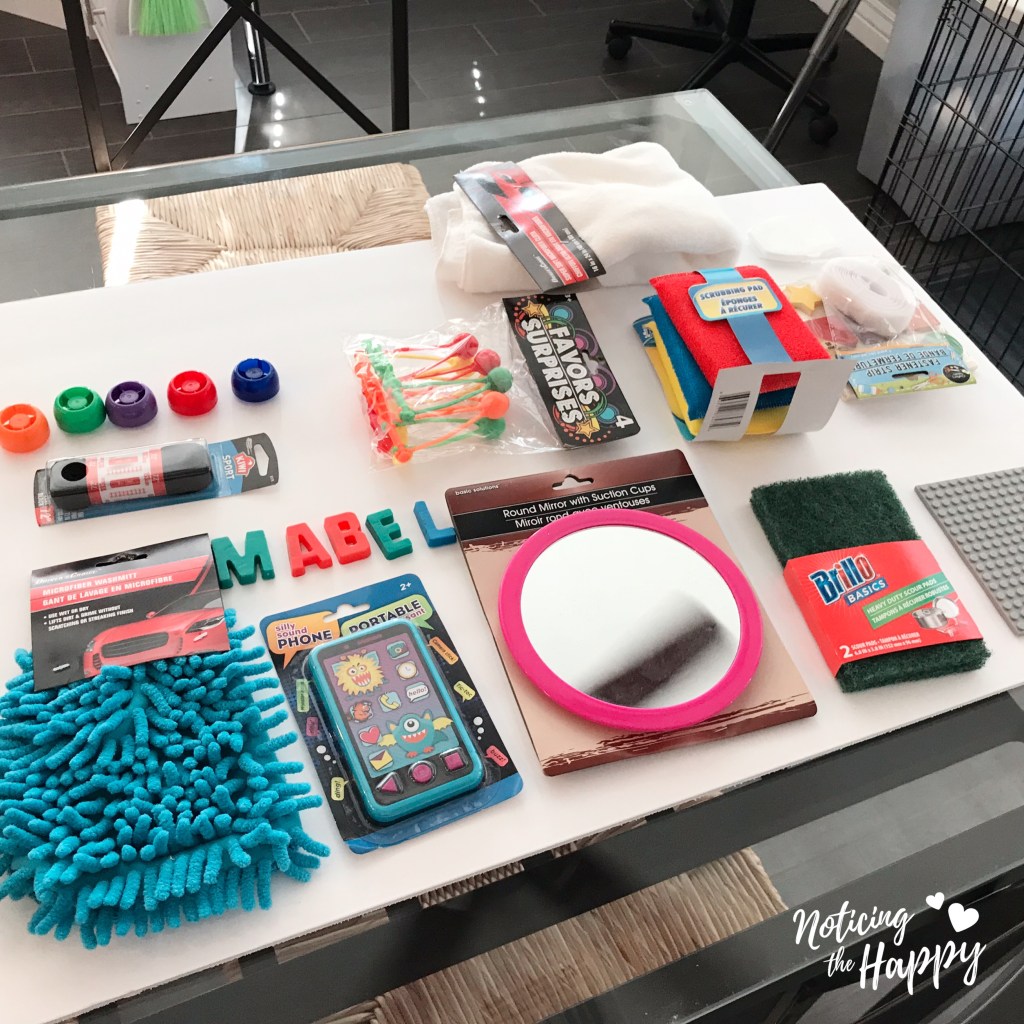 Dollar Store Busy Board – Noticing the Happy